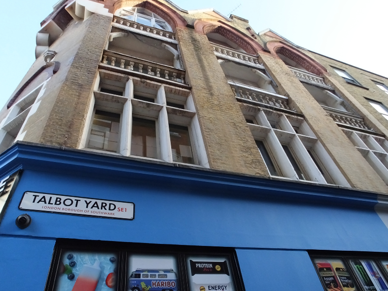 Tabard Inn stamp available | Walking The Pilgrims' Way