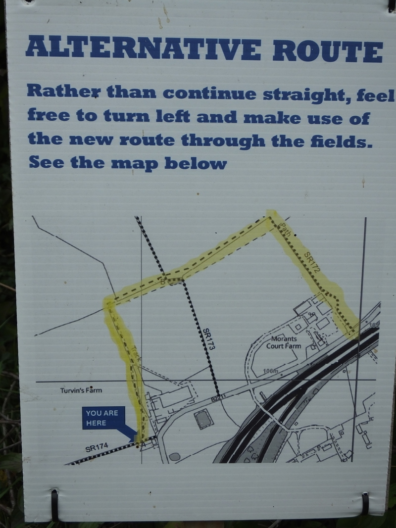 Pilgrims’ Way back on original line east of Chevening | Walking The ...
